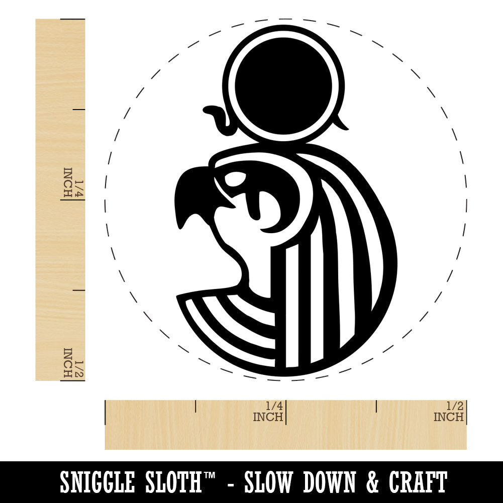 Ra Head Egyptian God of the Sun Rubber Stamp for Stamping Crafting ...