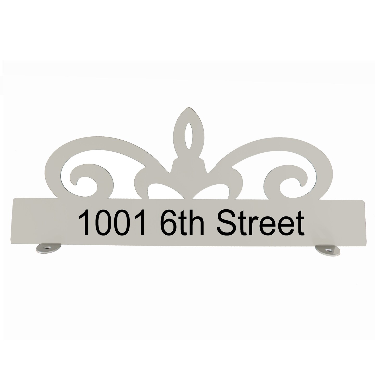 Customized Metal Mailbox Topper 17 Inches Wide - Does Not Include a ...