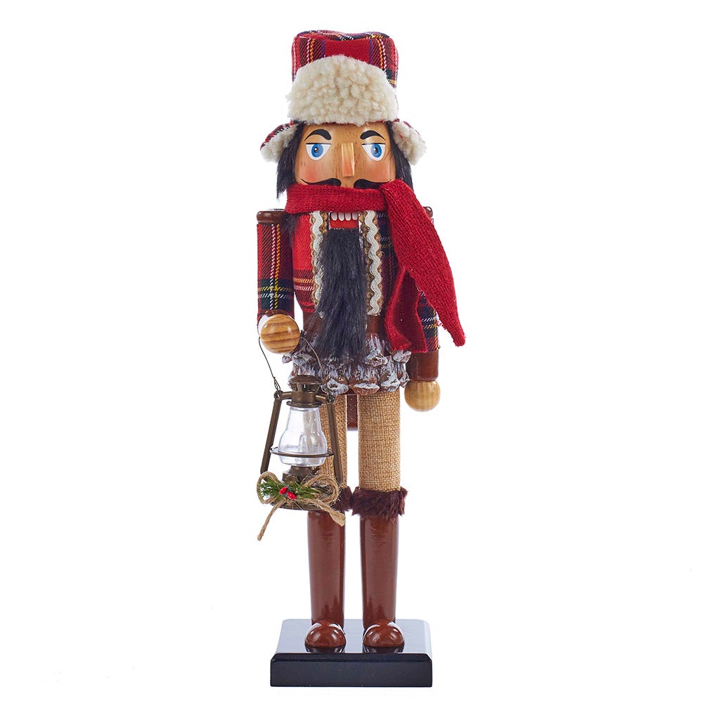 Kurt Adler 15-Inch Wooden Woodsman Nutcracker | Michaels