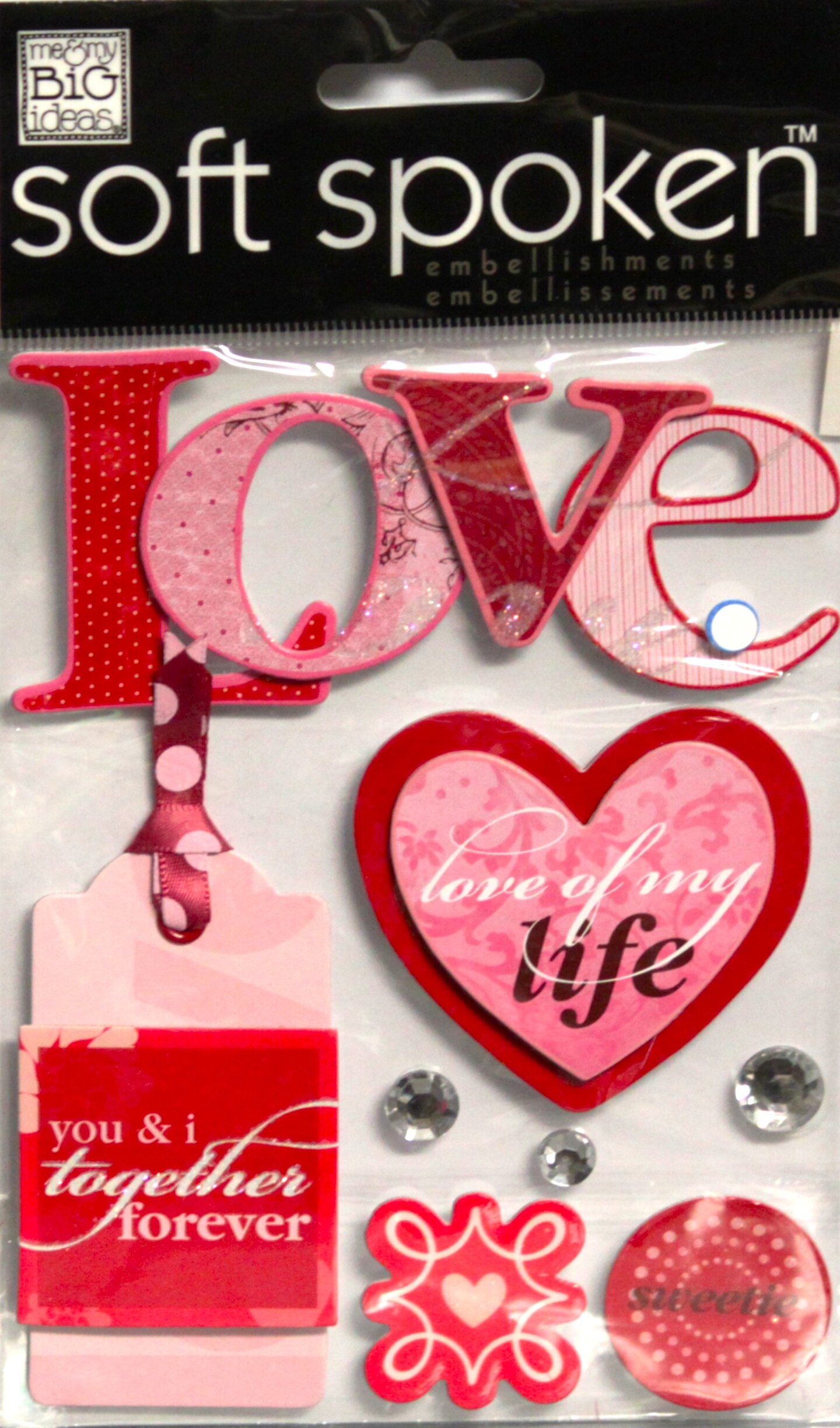 Me & My Big Ideas Love Dimensional Stickers | Michaels