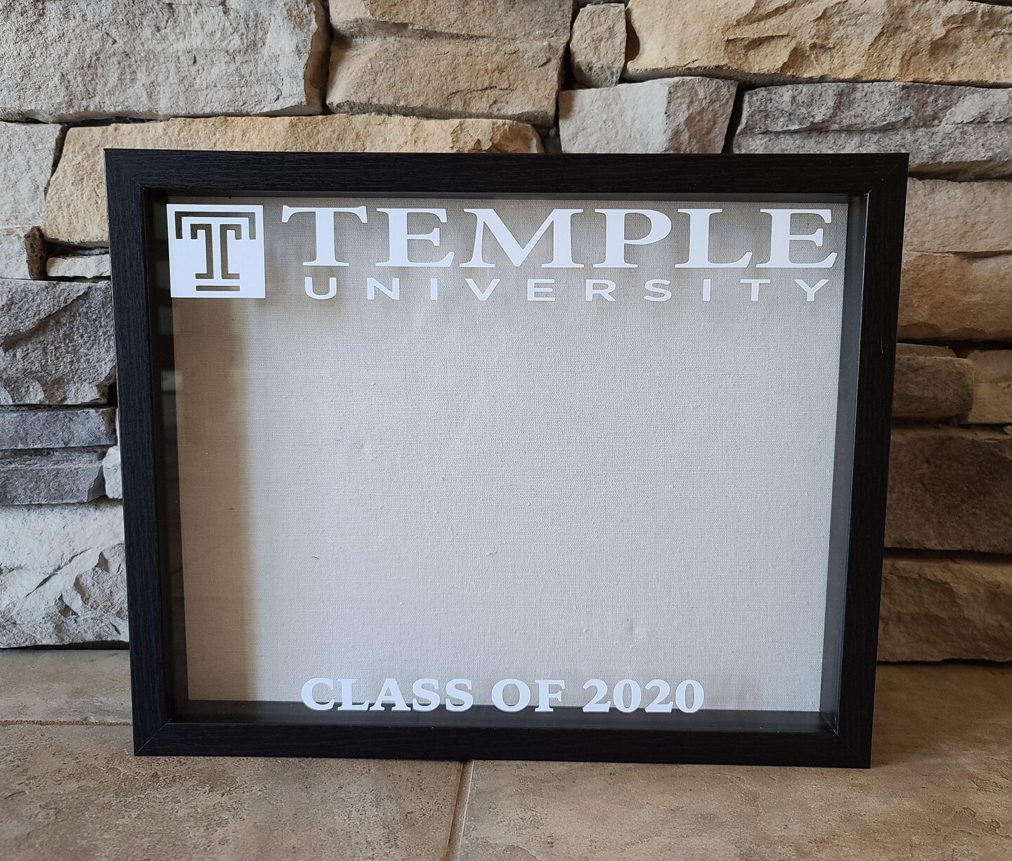 Graduation Cap Tassel Shadowbox, ANY SCHOOL or UNIVERSITY, Milestone ...