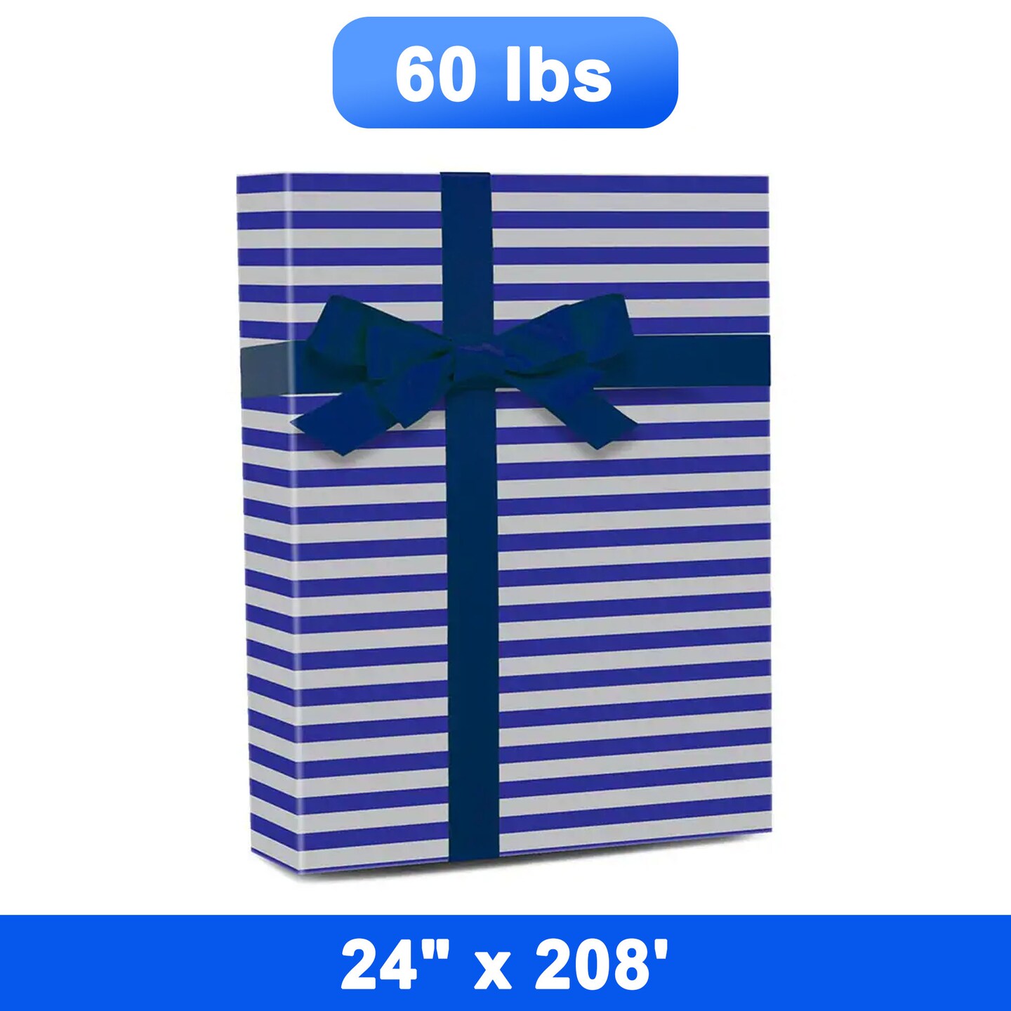 Elegant Striped Wrapping Paper 24" x 208" Roll 60 lbs | Michaels