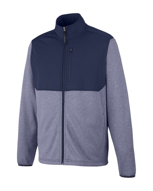 CORE365® Men's Venture Heathered Stripe Hybrid Jacket, Size: 4XL, Color ...