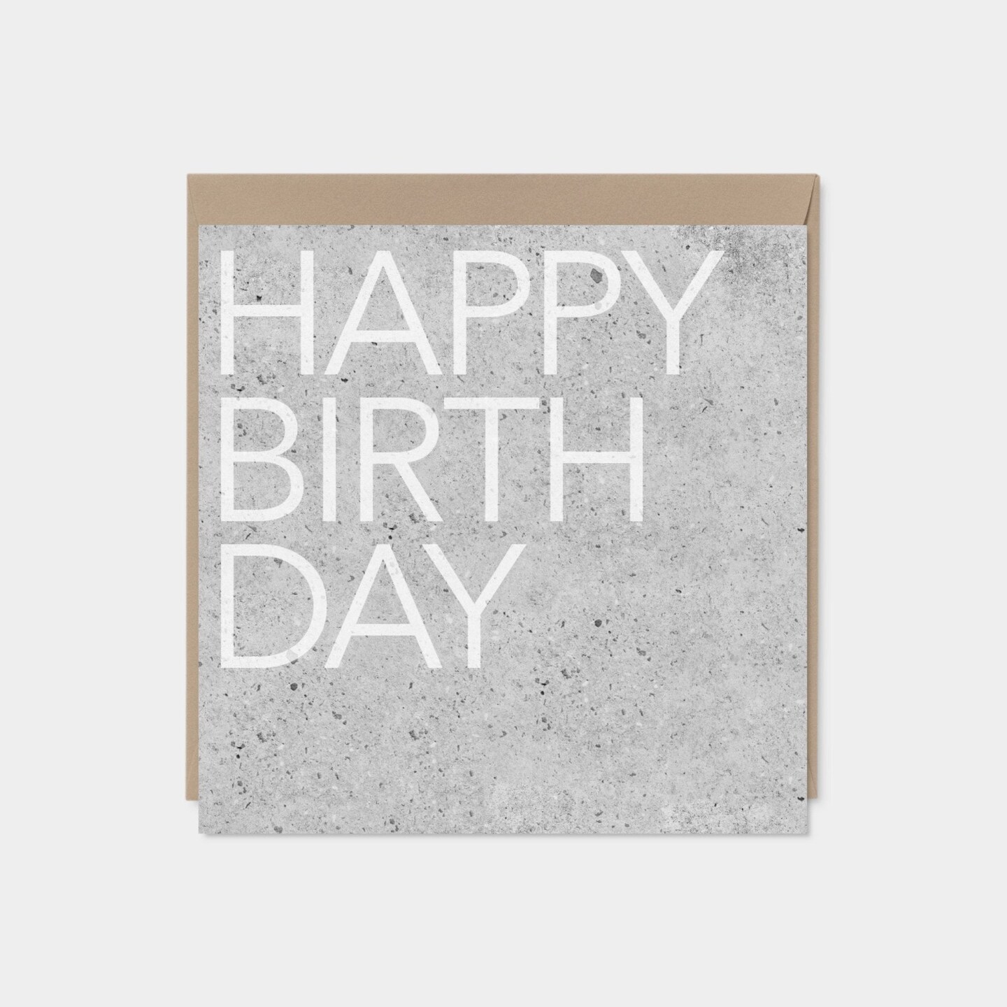 Cement Texture Birthday Card | Michaels