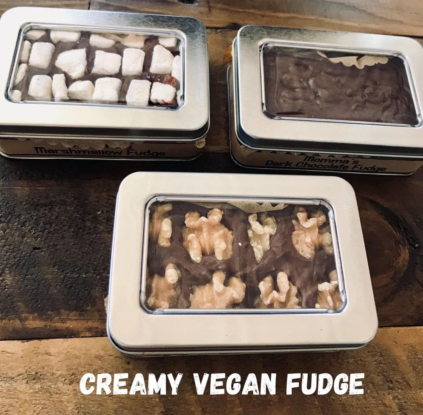 Dark Chocolate Fudge - 8 oz. Tin | MakerPlace by Michaels