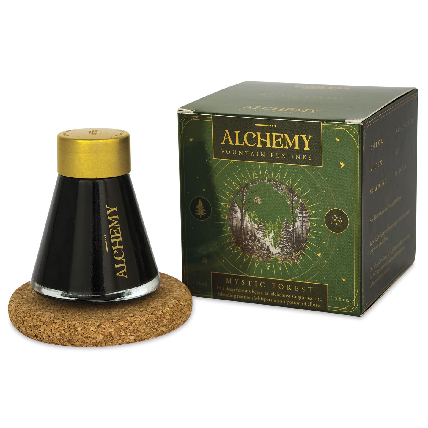 Endless Alchemy Fountain Pen Ink - Mystic Forest, 45 ml | Michaels