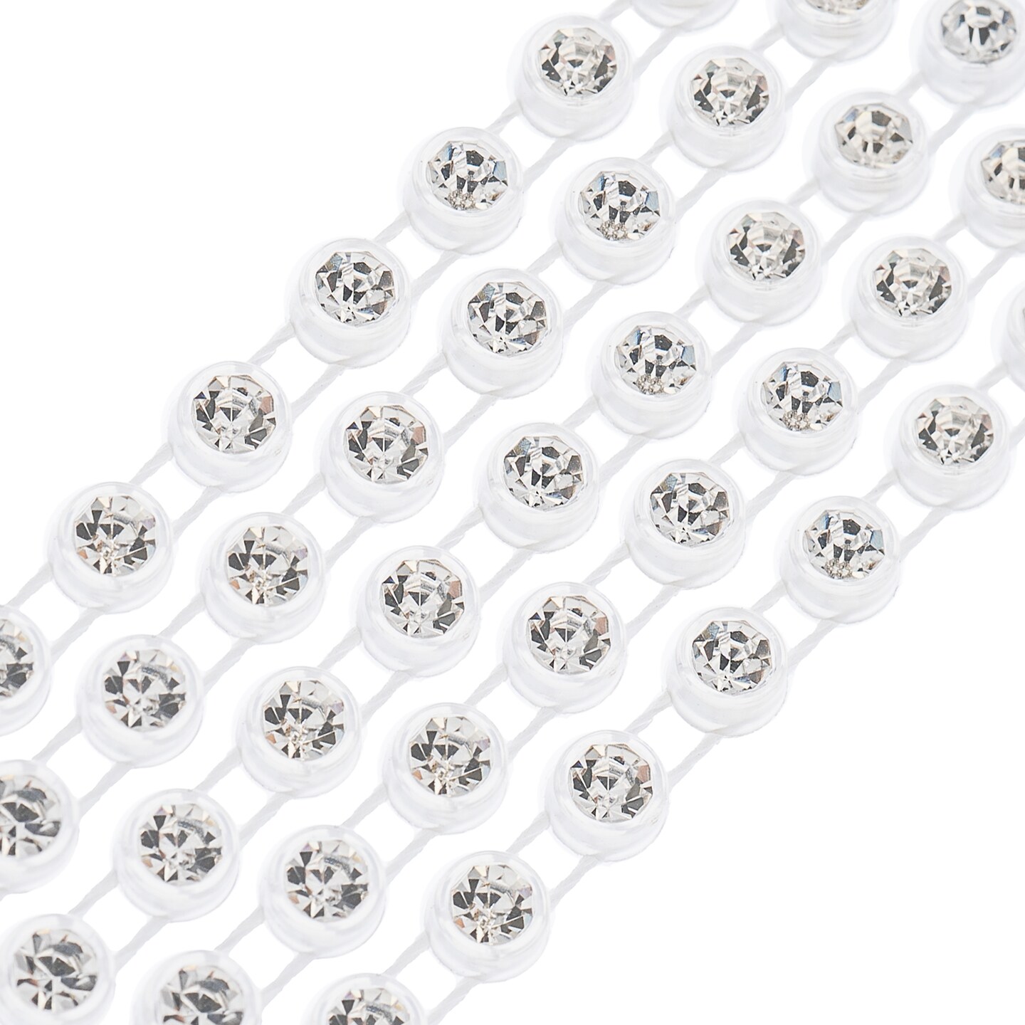 Crystal Lane DIY 1yd Plastic Rhinestone Banding Trim | Michaels
