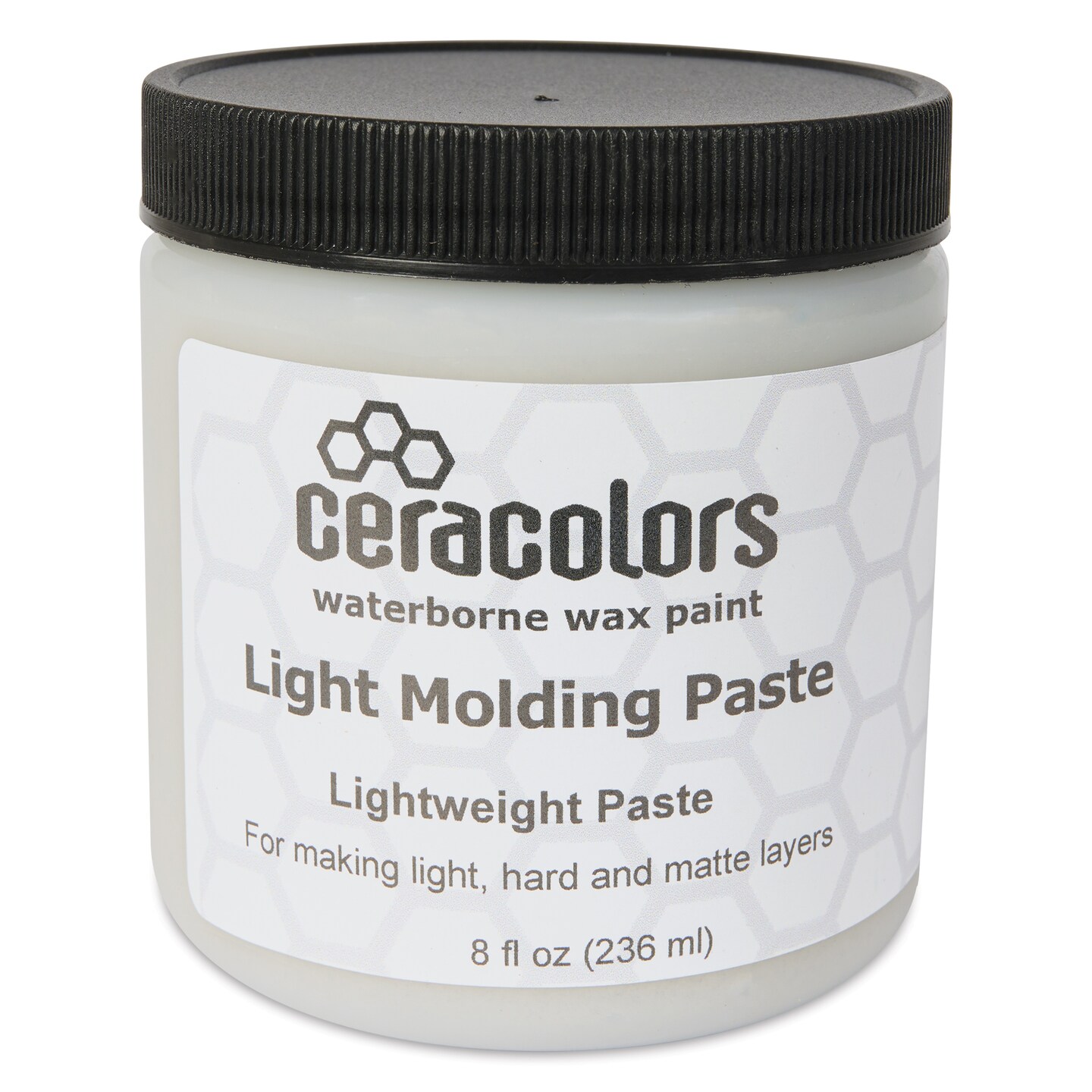 Ceracolors Waterborne Wax Paint Light Molding Paste, 236 ml Jar | Michaels