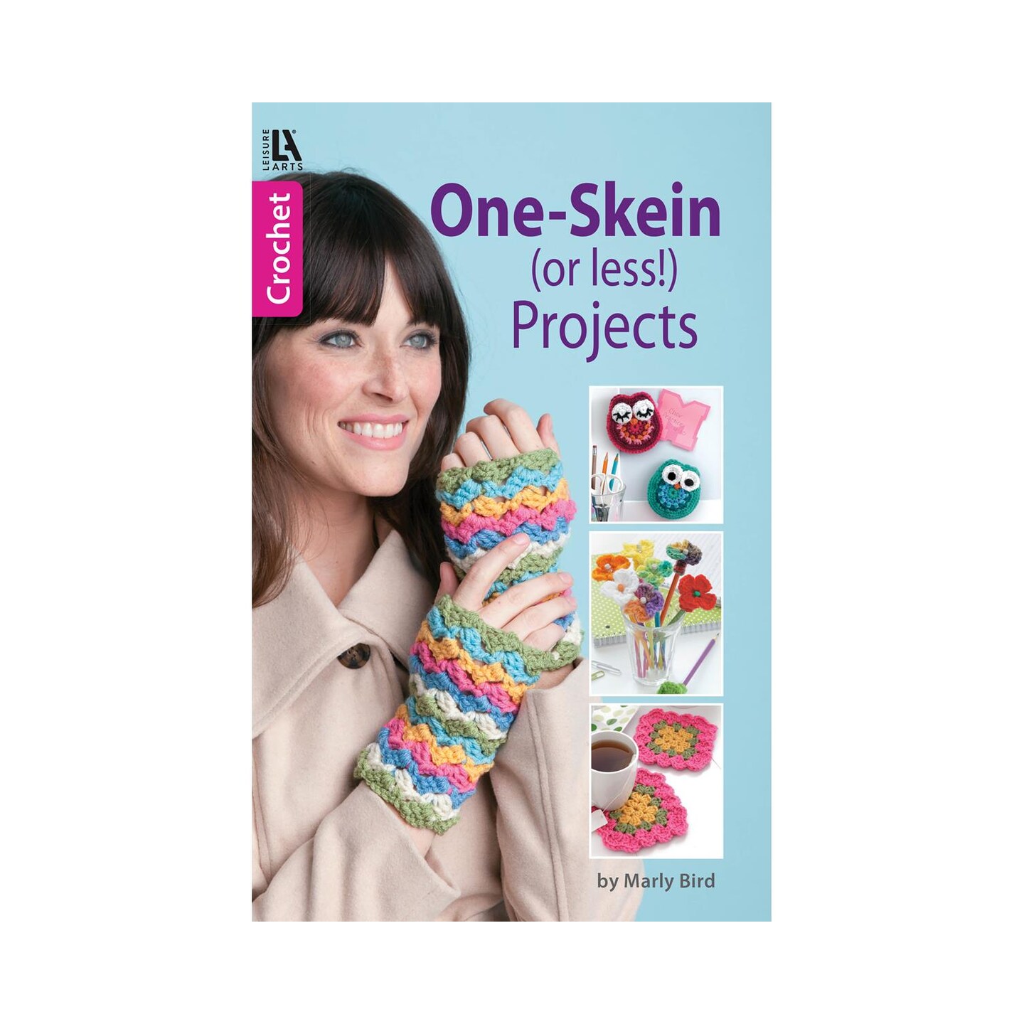 Leisure Arts One Skein Or Less Projects Crochet Book | Michaels