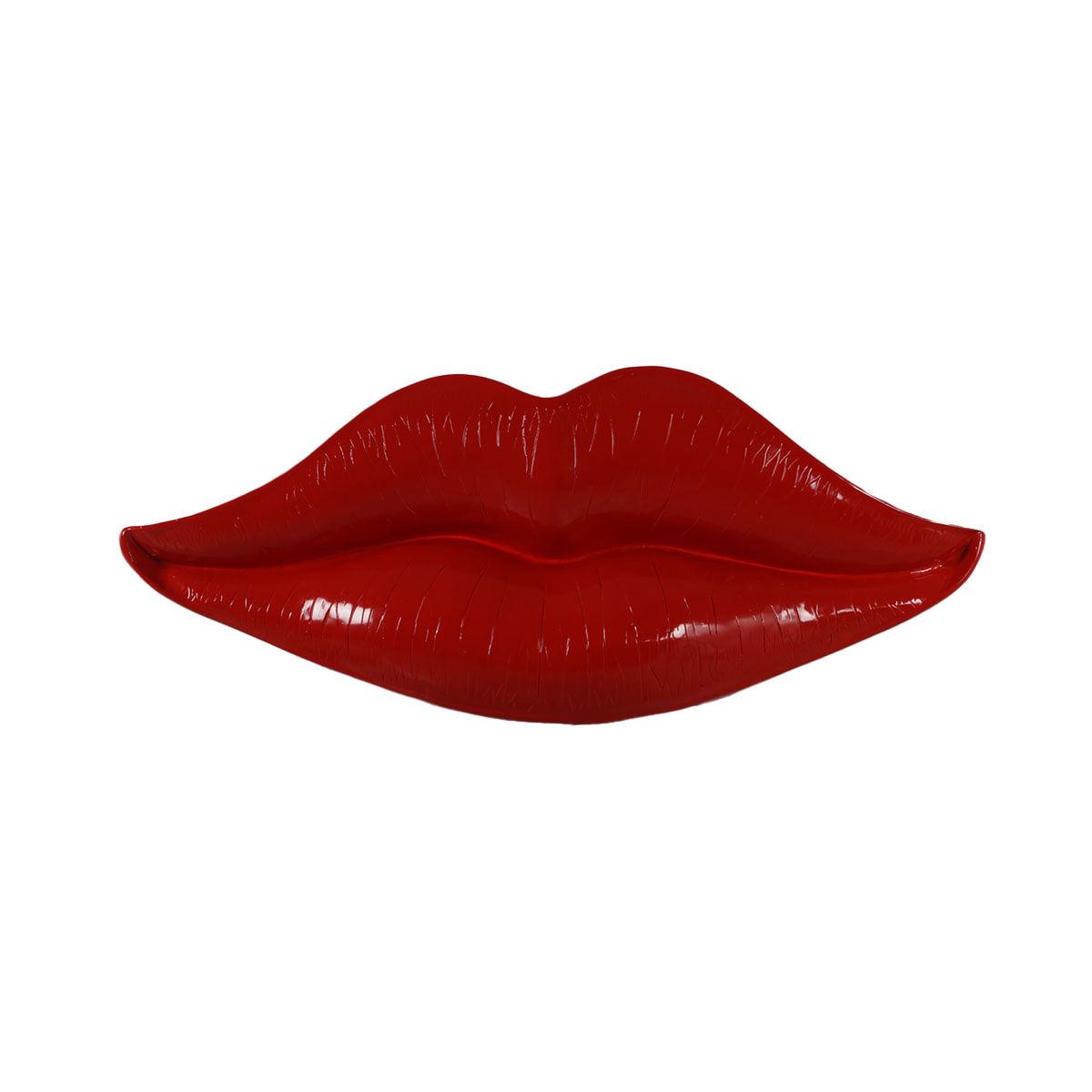 Lips Red Wall Decor Prop Resin Statue | Michaels