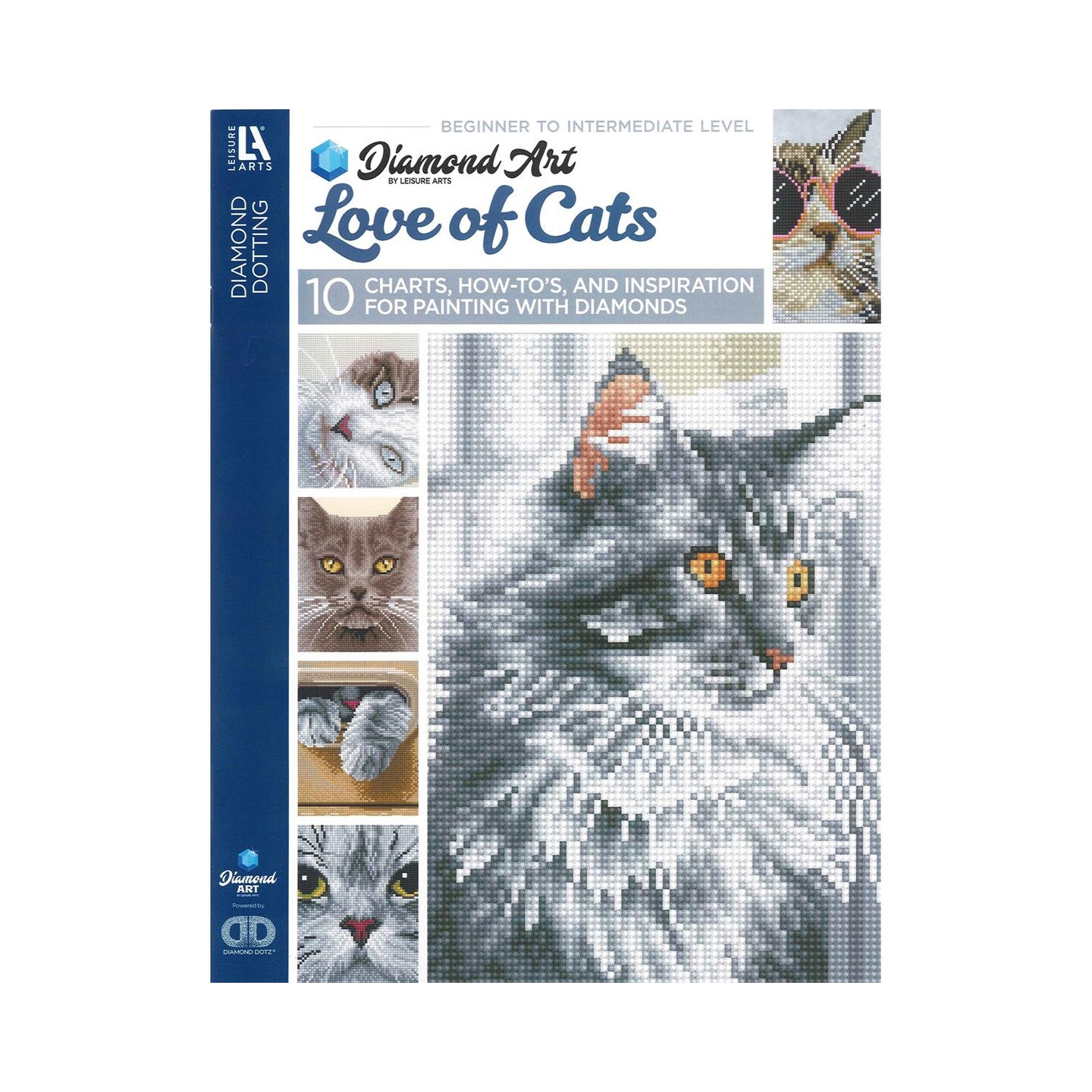 Diamond Art By Leisure Arts Love Of Cats Painting Chart And Idea ...