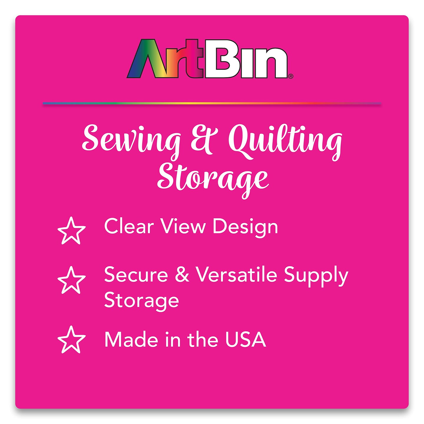 ArtBin 6999AB Fabric Strip Case - Crafts, Quiliting & Sewing Organizer ...