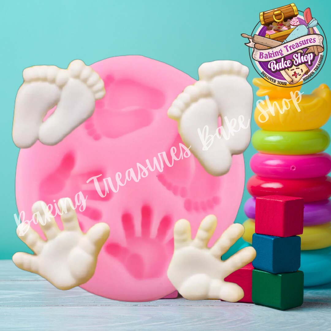 Baby Handprints & Footprints Silicone Mold #2 | Michaels