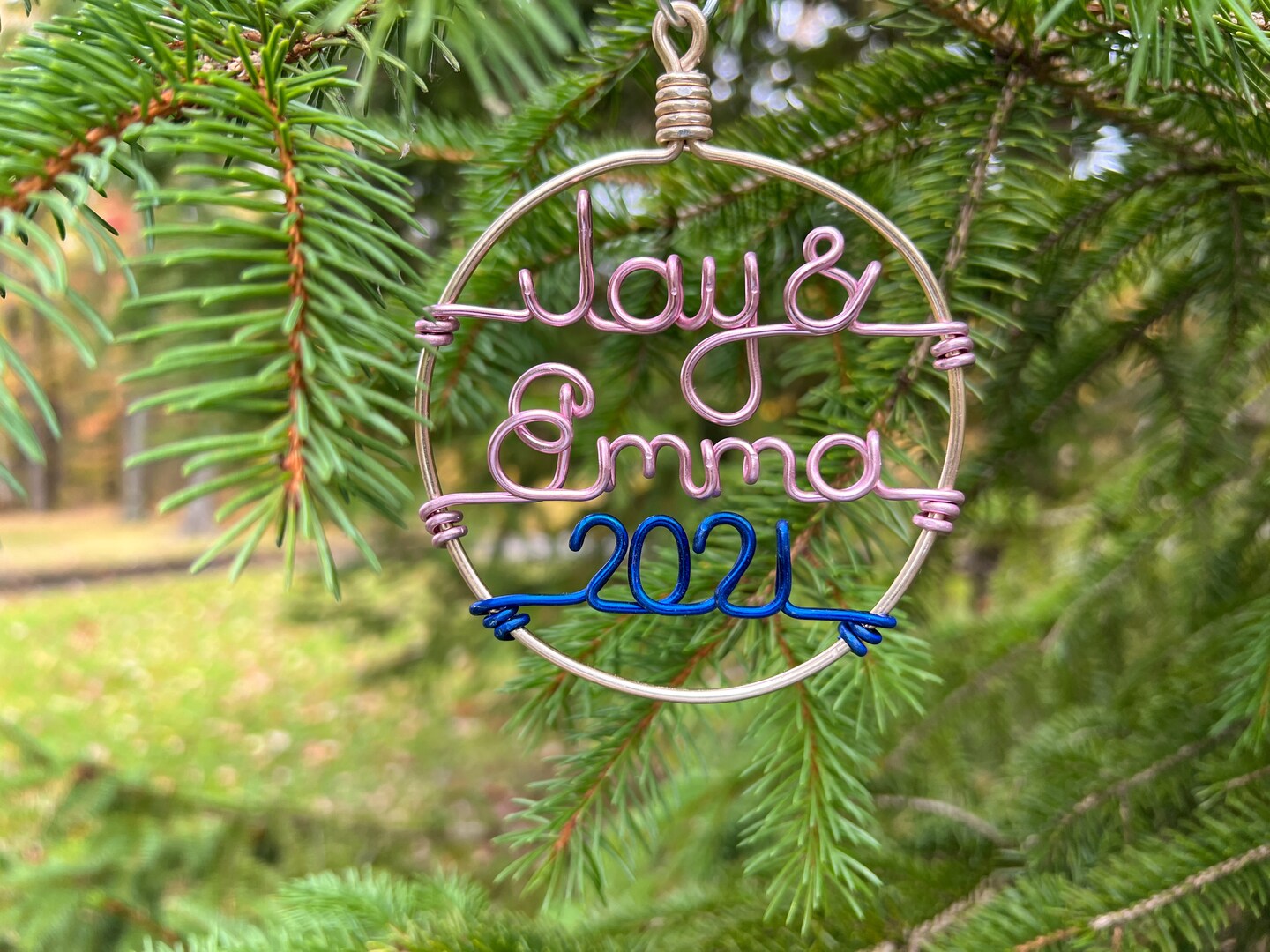 Personalized Couples Ornament | New Couple Gift | Newlywed |Engagement ...