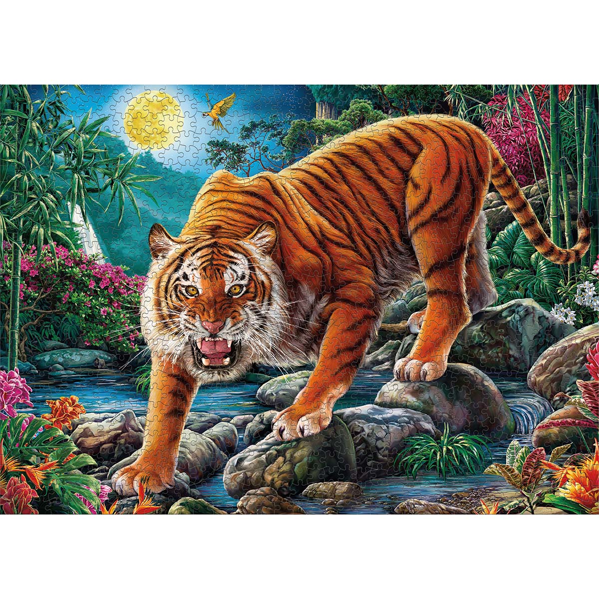 Ceaco Night Tigers Jigsaw Puzzle, Color: Multi | Michaels