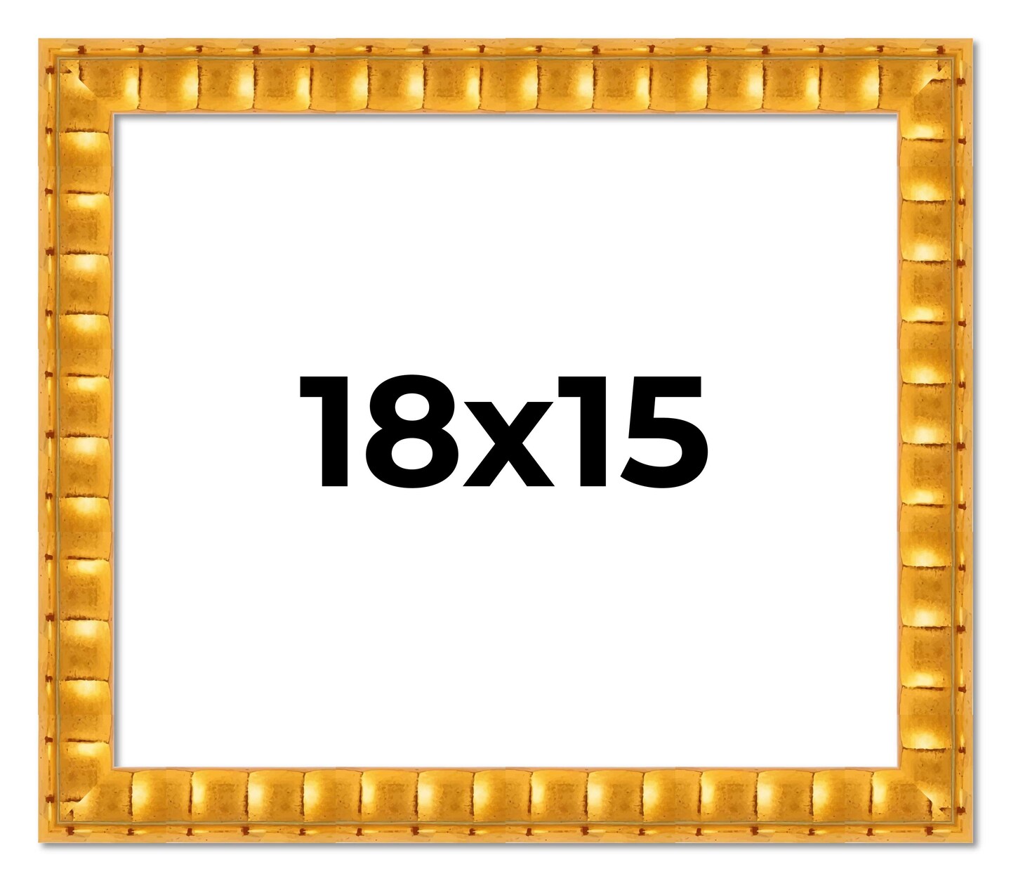 18x15 Bamboo Picture Frame with UV-Resistant Acrylic & Acid Free ...