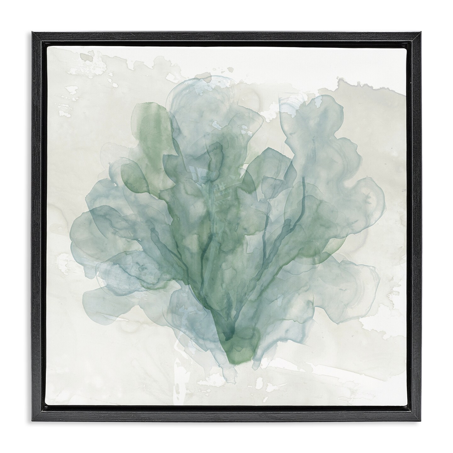 Stupell Industries Subtle Coral Abstraction Floating Frame By Carol ...