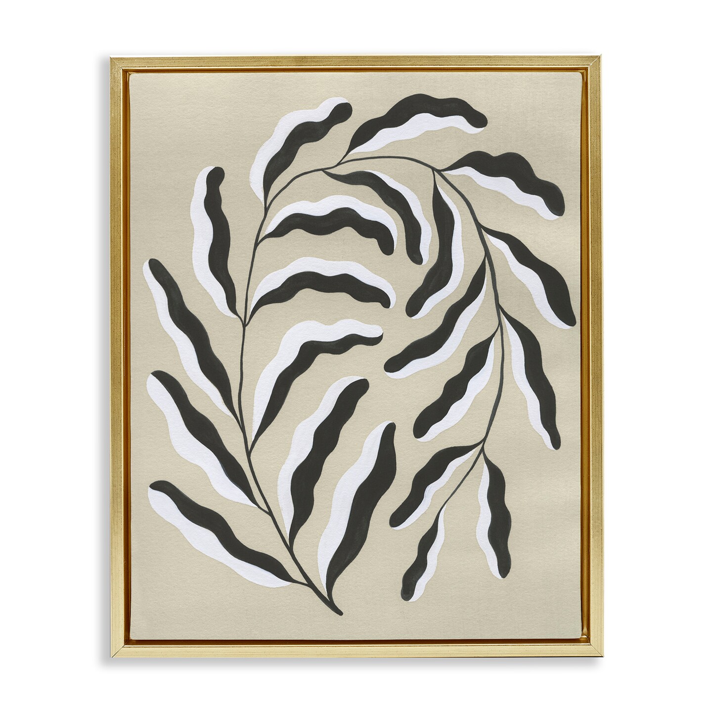 Stupell Industries Curved Blooming Botanical Floating Frame Design by Grace Popp | Michaels