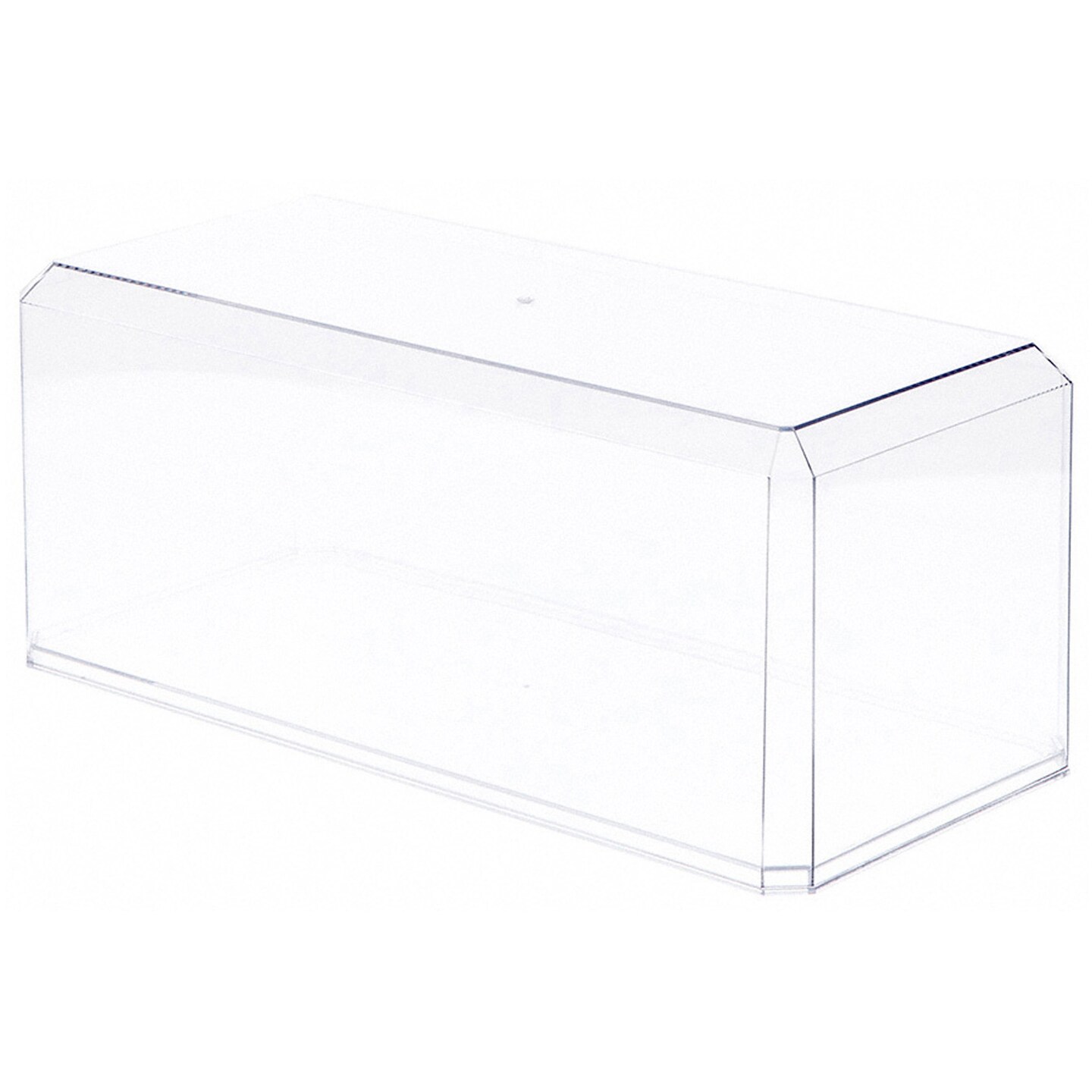 Pioneer Plastics 576C Clear Plastic Beveled Edge Display Case, 6" W x 7 ...