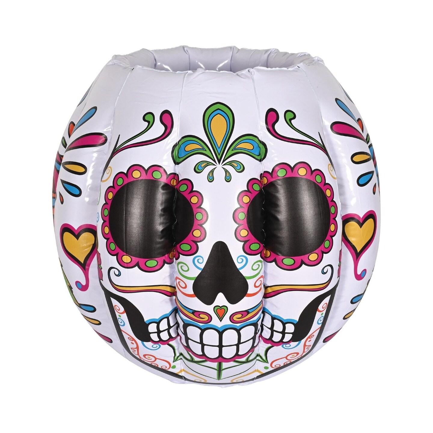 6 Pack Beistle Inflatable DOD Sugar Skull Cooler | Michaels