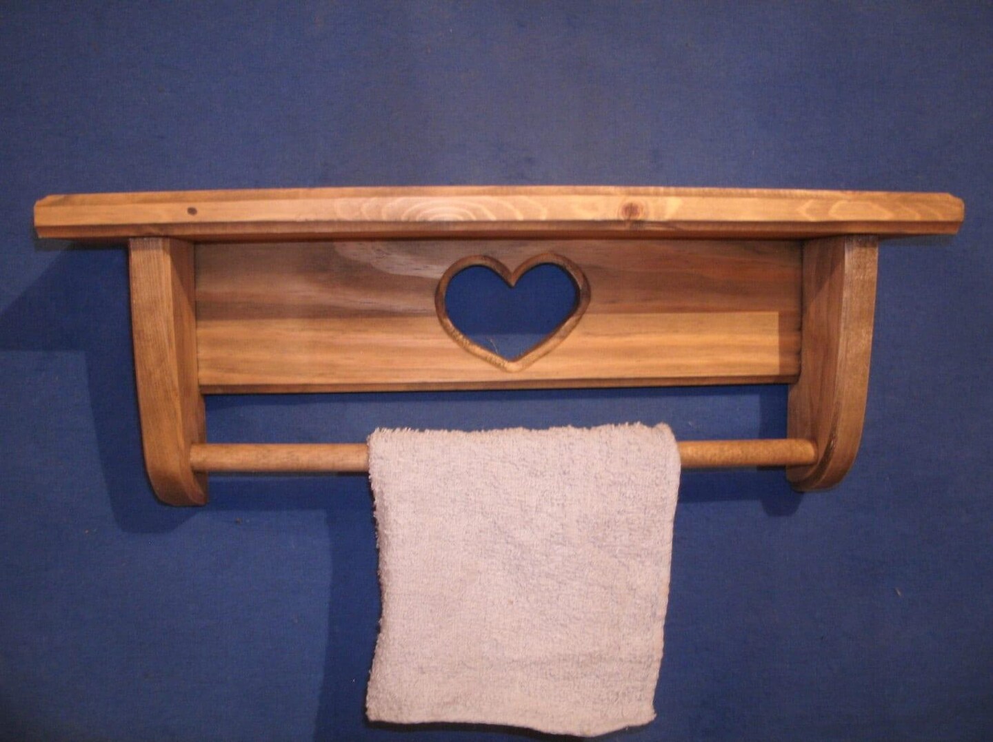 Wooden Towel Rack, Bathroom Towel Rack, Towel Rack, Towel Rack Wall ...