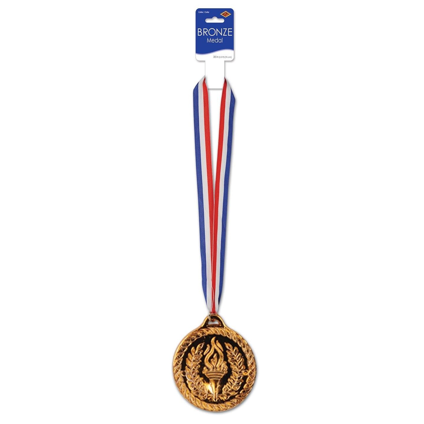 12 Pack Bulk Bronze Medal with Ribbon (4 Inch Medal) | Michaels