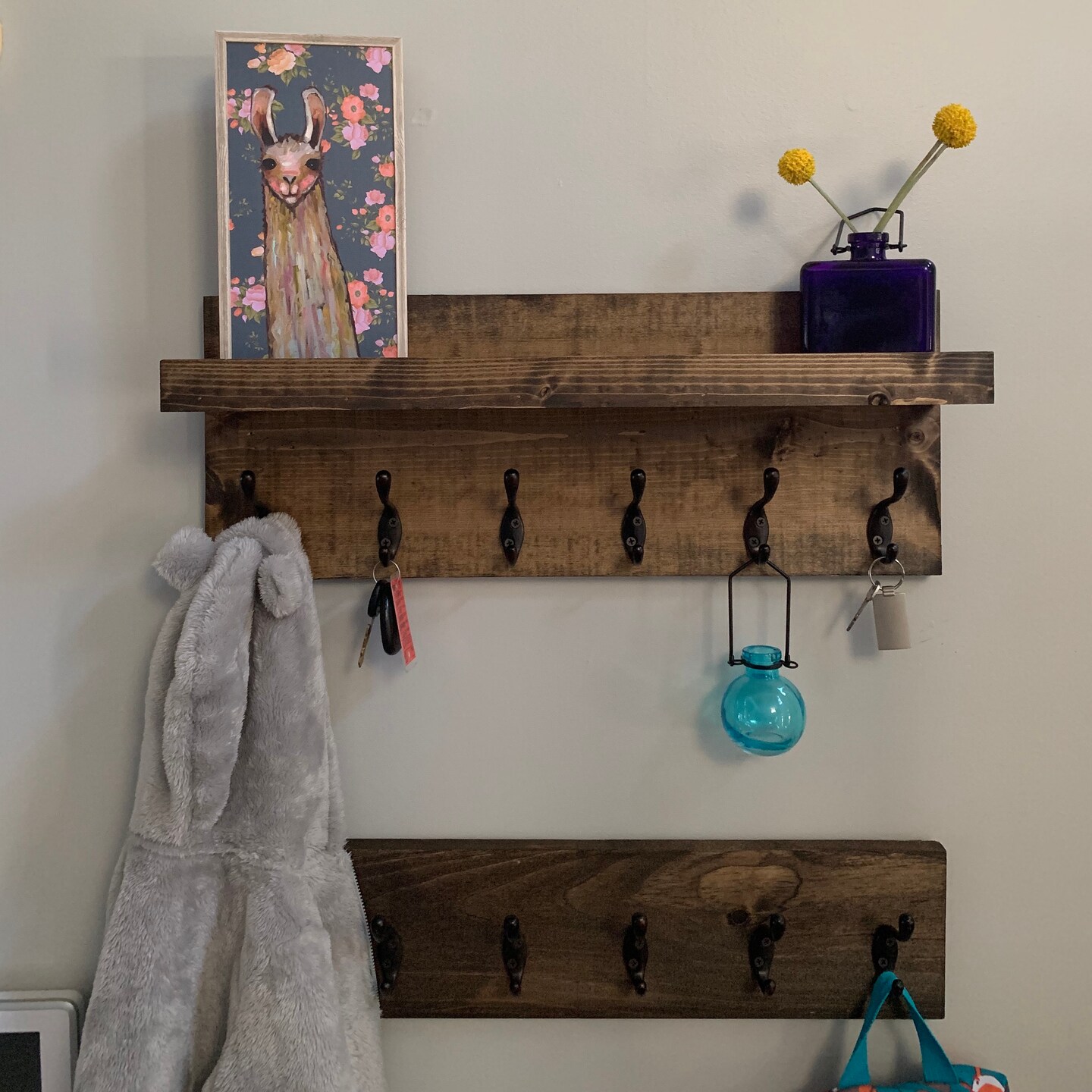 The ED: Wooden Key & Coat Rack | Michaels