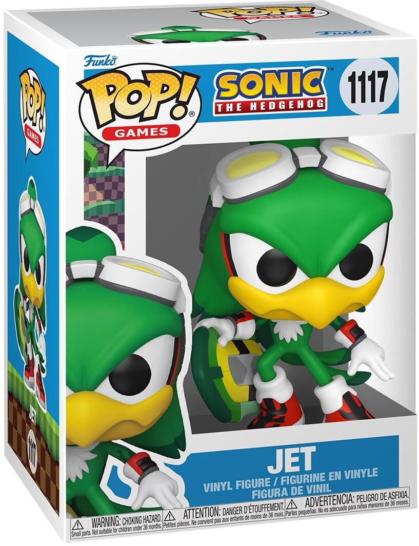 Funko POP! Games: Sonic the Hedgehog - Jet [COLLECTABLES] Action Figure, Collectible | Michaels