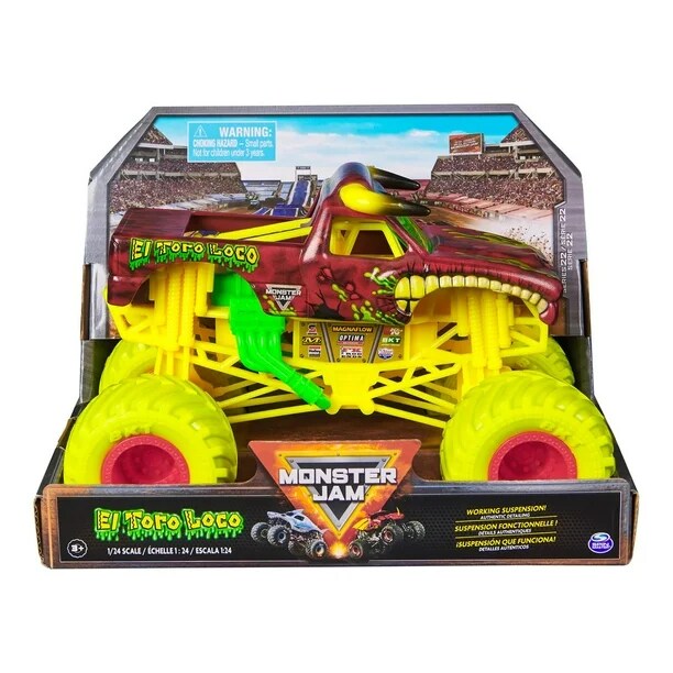 Monster Jam 1:24 Scale Monster Truck - El Toro Loco | Michaels