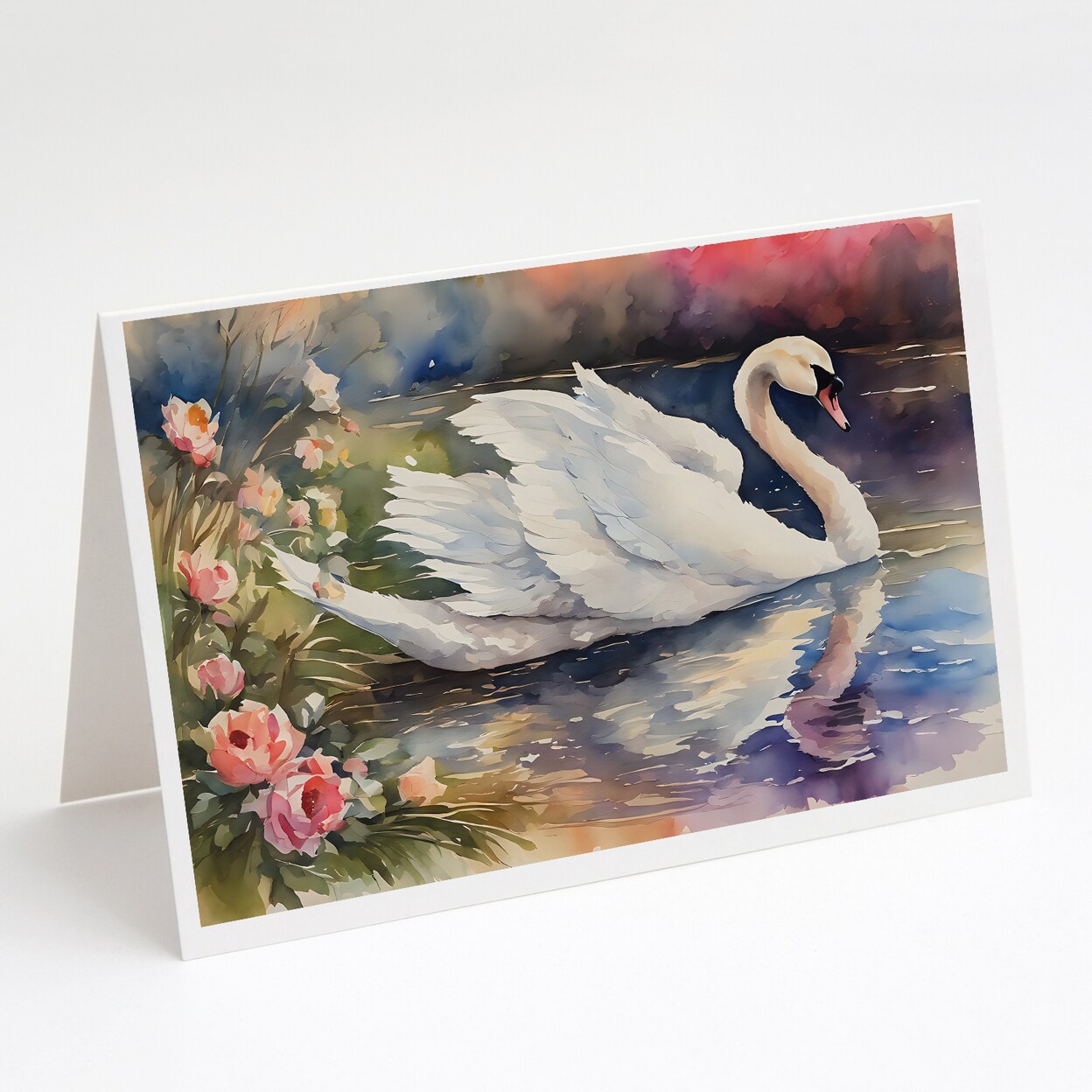 Swan Greeting Cards Pack Of 8 | Michaels