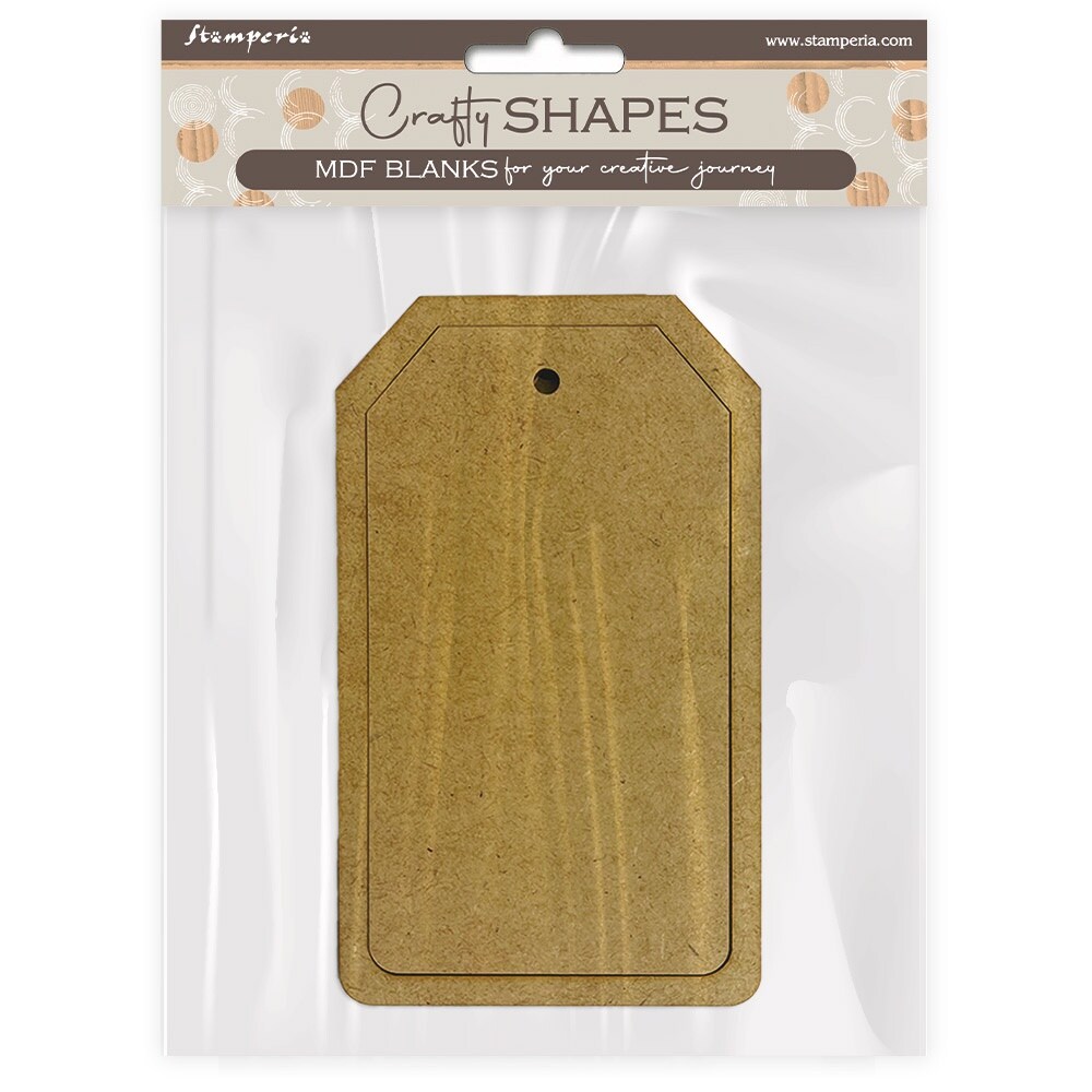 Stamperia Crafty Shapes-Rectangular Tag | Michaels