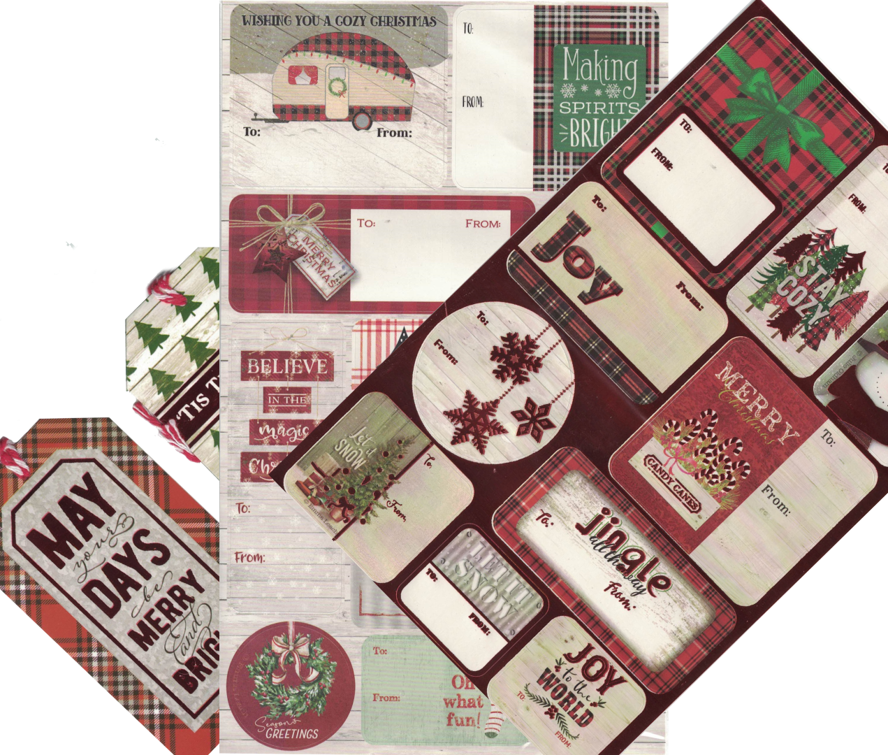 Multi Pack Gift Tags - Country Style | Michaels