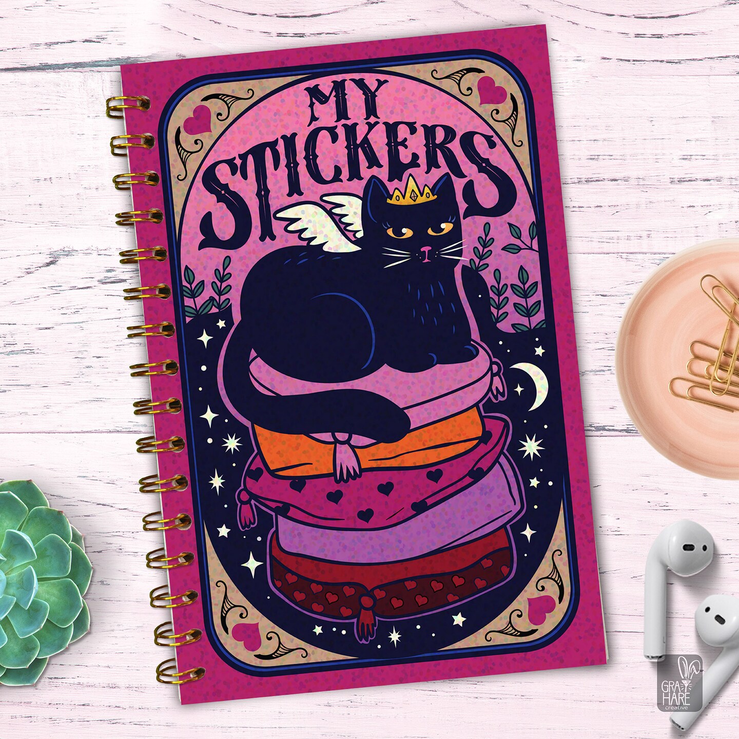 Reusable Sticker Book, Sticker Album for Collectors, Blank Sticker Book ...