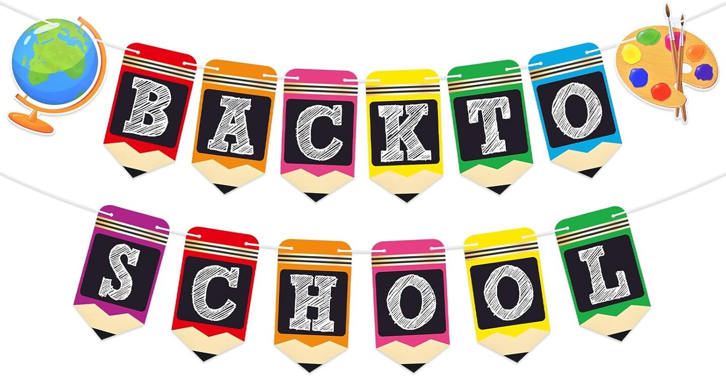 Welcome Back to School Banner Decorations | Michaels