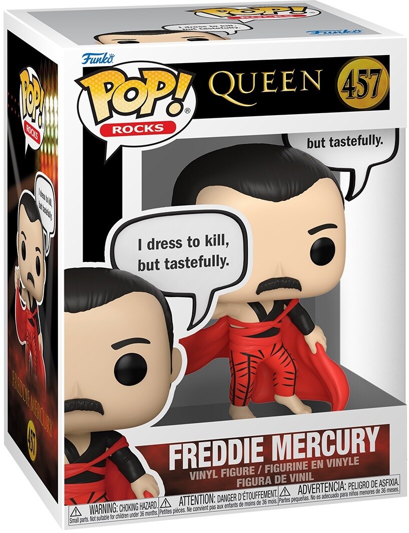 Queen - Funko POP! Sayings: Freddie Mercury [COLLECTABLES] Vinyl Figure ...