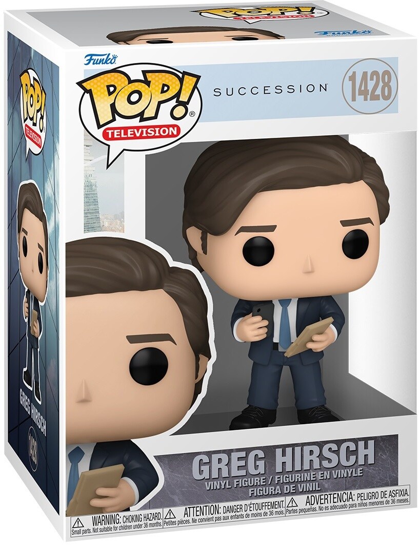 FUNKO POP! TELEVISION: Succession S1 - Greg Hirsch [COLLECTIBLES] Vinyl ...