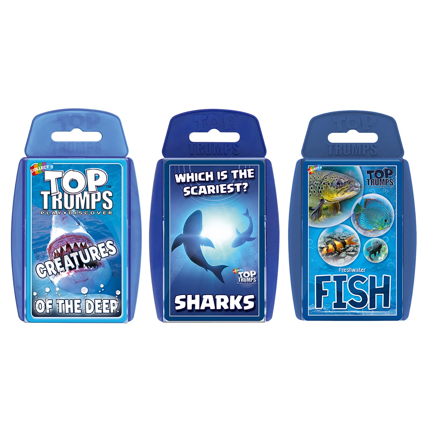 Top Trumps Bundle Card Game Bundle - Sea Life (Creatures of the Deep ...
