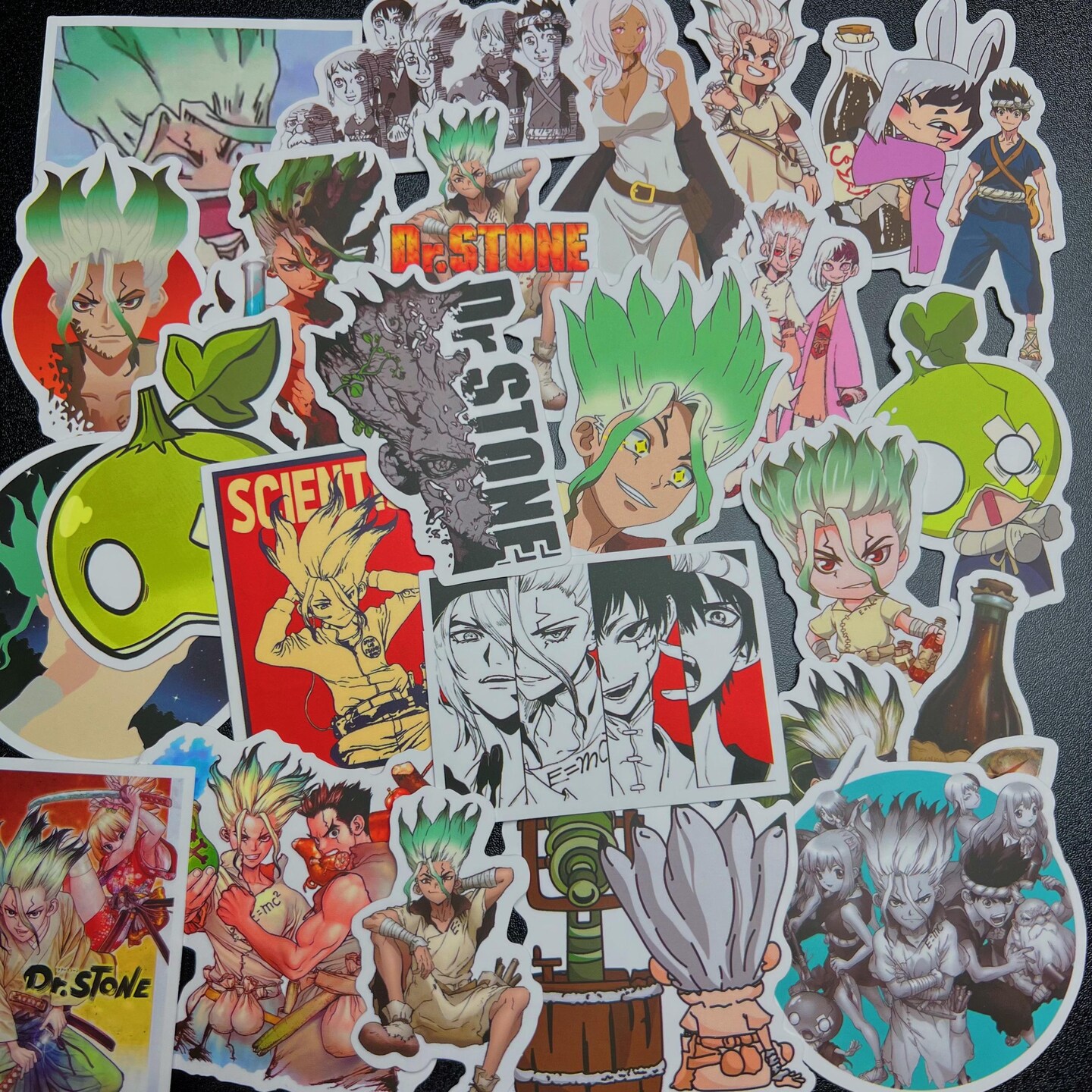 Dr. stone stickers, 100 dr stone stickers, waterproof anime vinyl ...