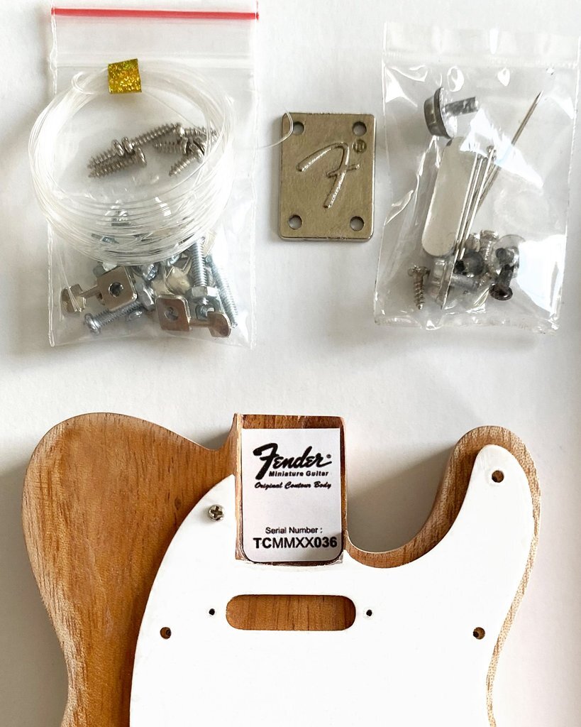 Axe Heaven Fender Telecaster Build Your Own Miniature Guitar Replica ...
