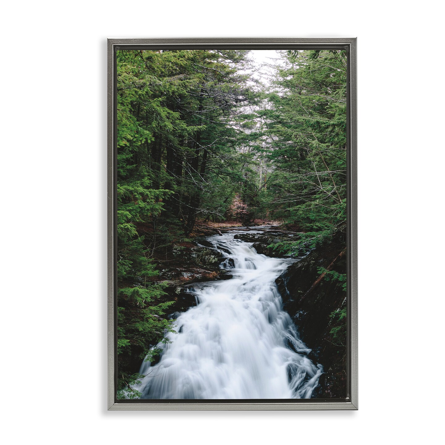 Stupell Industries Endless Cascade Waterfall Floating Frame, design by ...