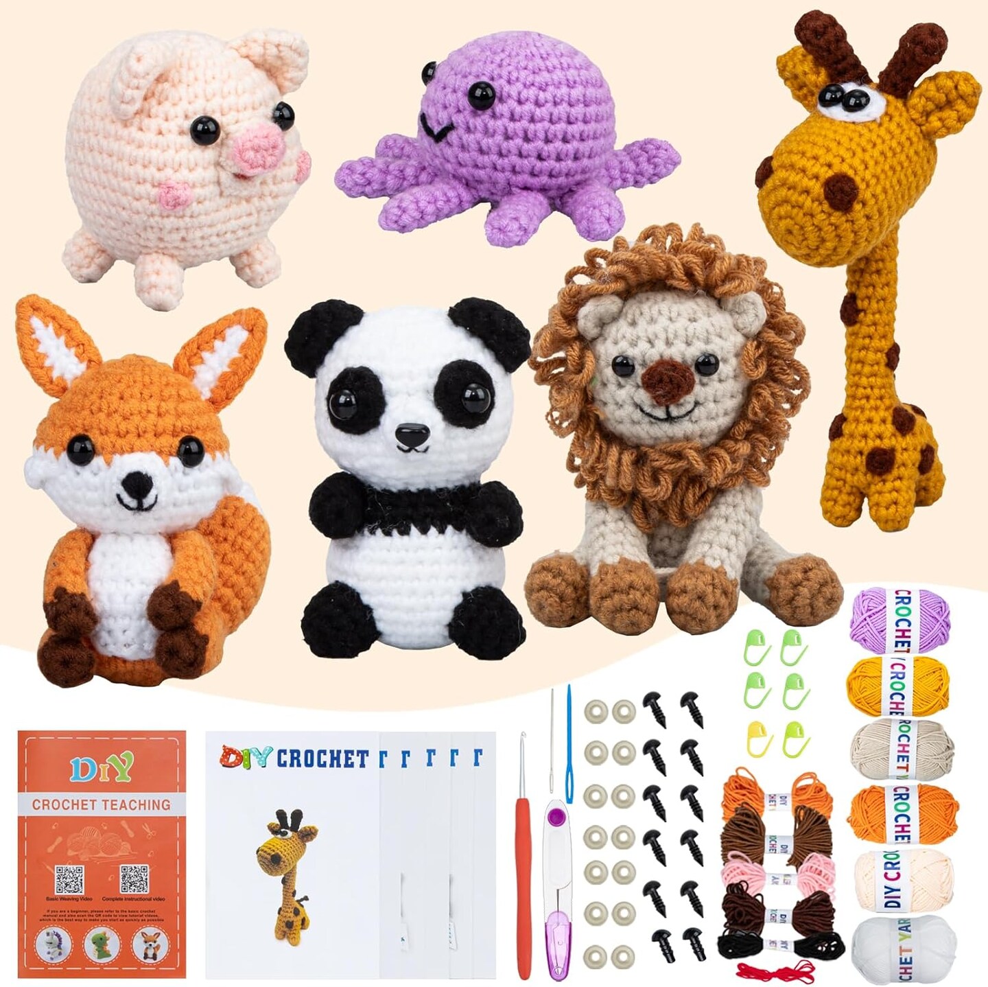 Crochet Animal Kit | Michaels