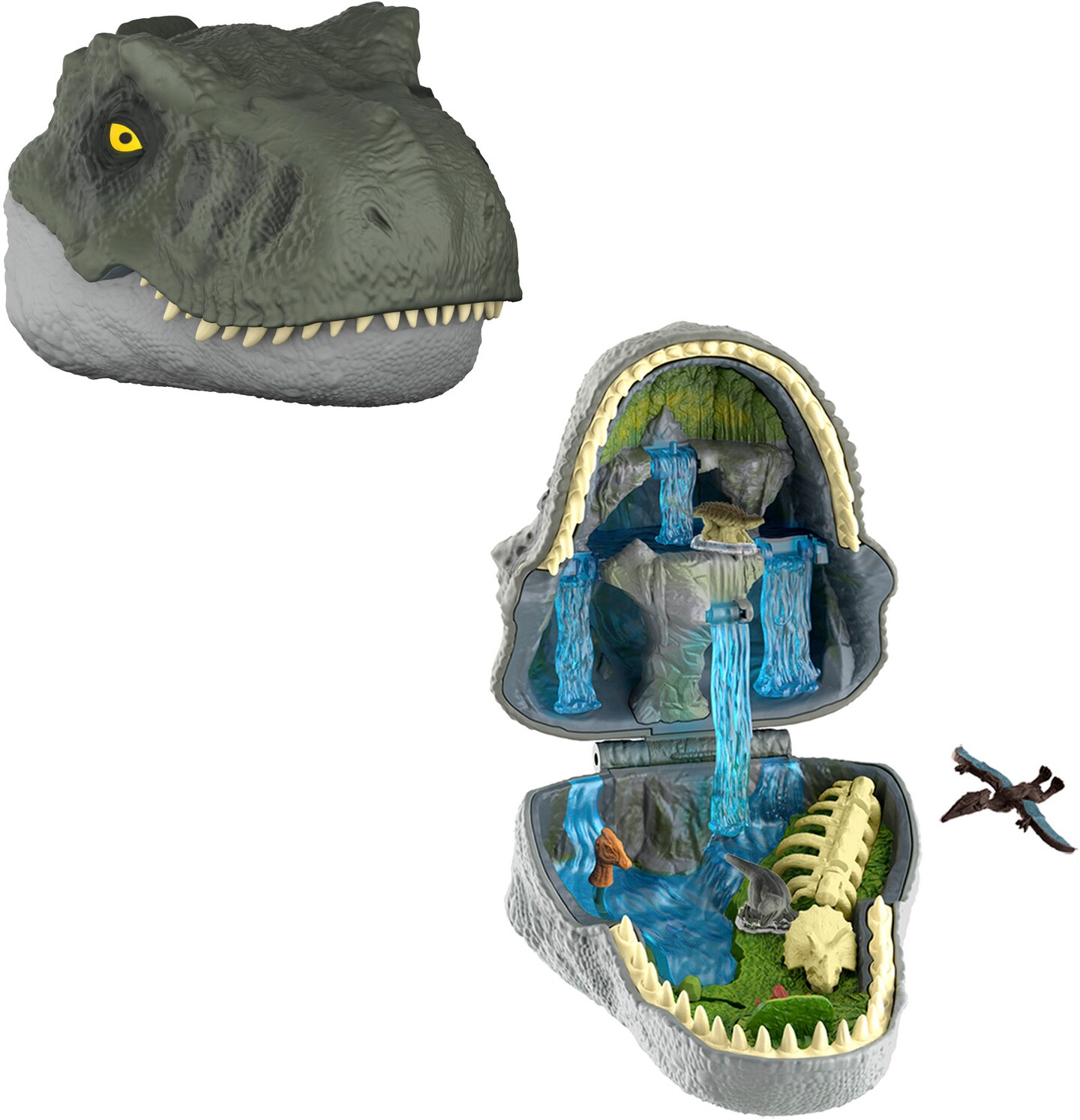 Mattel - Jurassic World: Rebirth Micro Adventures Tyrannosaurus Rex ...