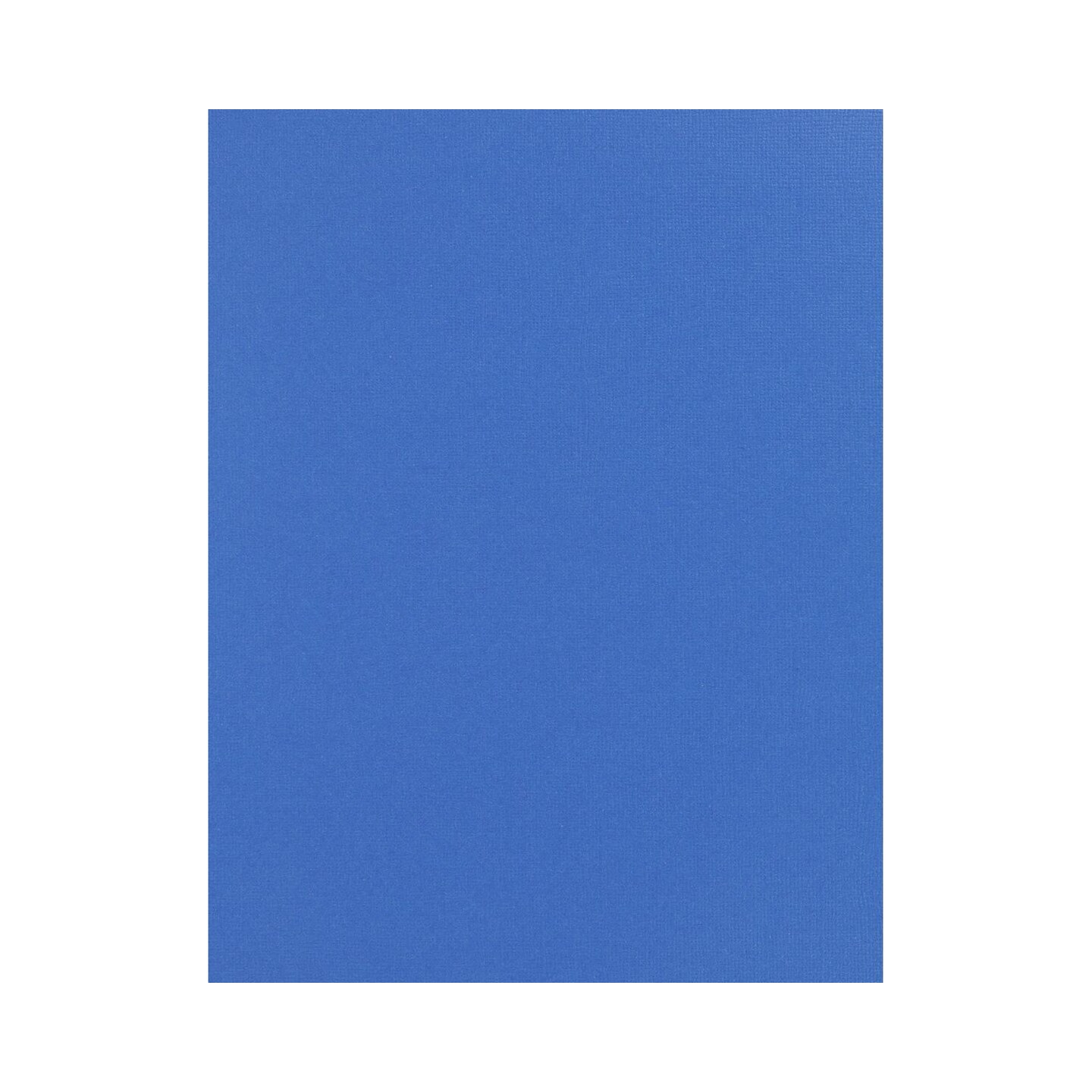 PA Paper Accents Textured Cardstock 8.5" x 11" Royal Blue, 73lb colored ...