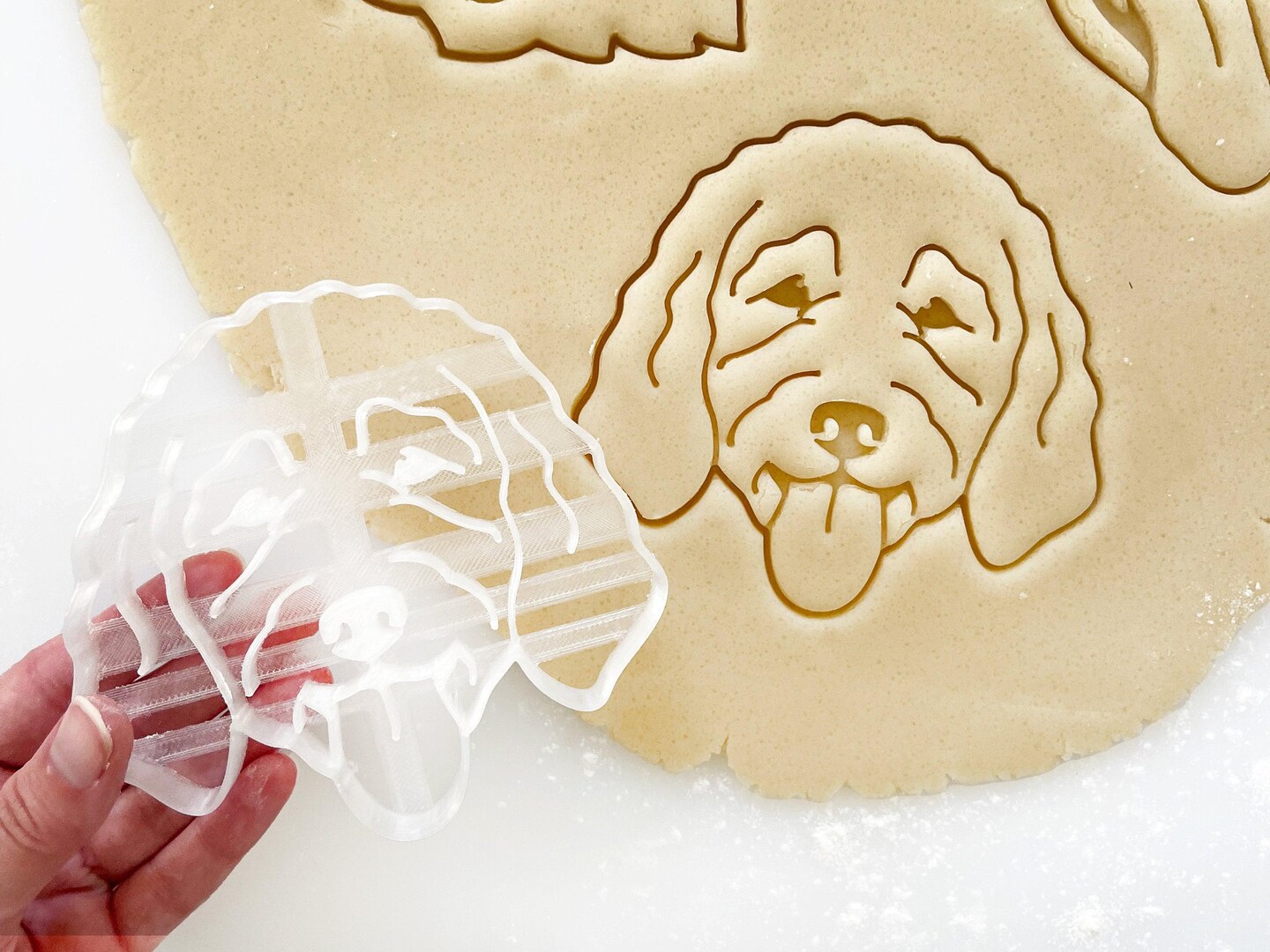 Doodle Cookie Cutter, Labradoodle, Golden Doodle, Pet Portrait Cookie ...
