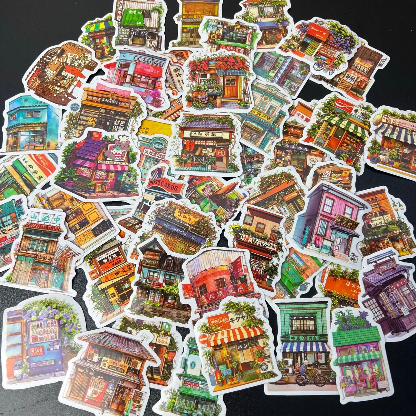 Anime Stickers, Anime small shop waterproof vinyl stickers, Anime ...