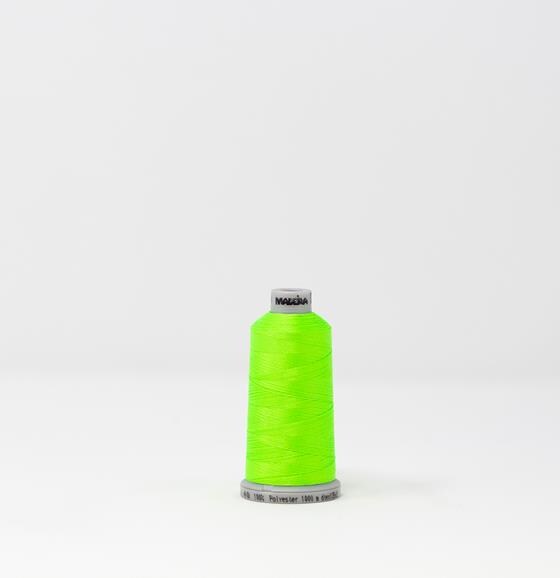 Polyneon Machine Embroidery Thread -- 1,100 yards spool -- Fluorescent ...
