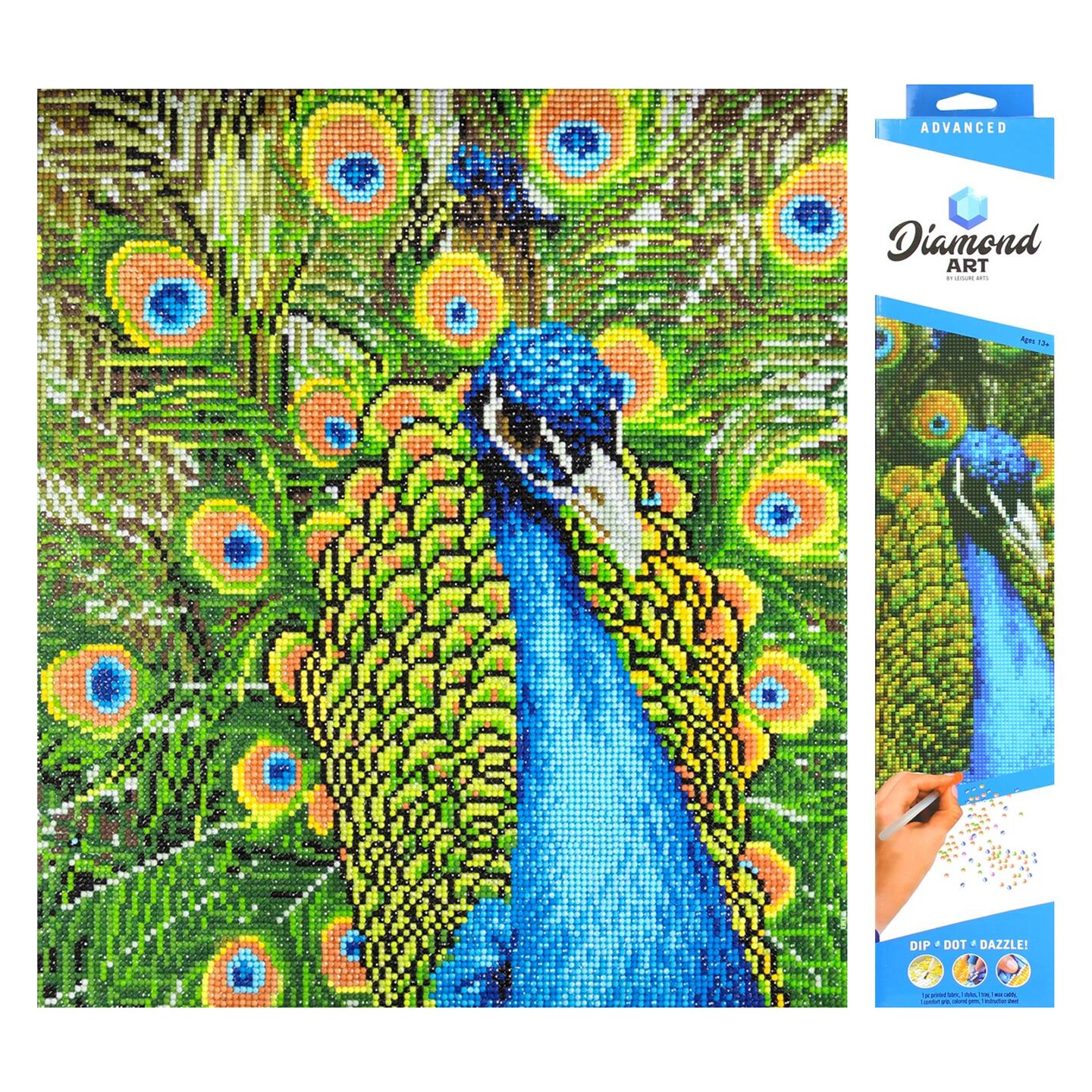 Diamond Art By Leisure Arts Diamond Painting Kits For Adults 14"X16 ...