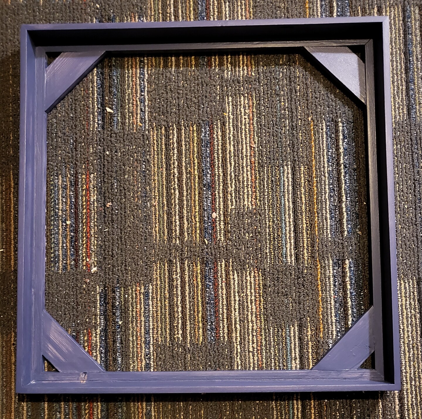 *Matte Cottage Blue * Thin Border Canvas Floating Frame, Made-to-Order ...