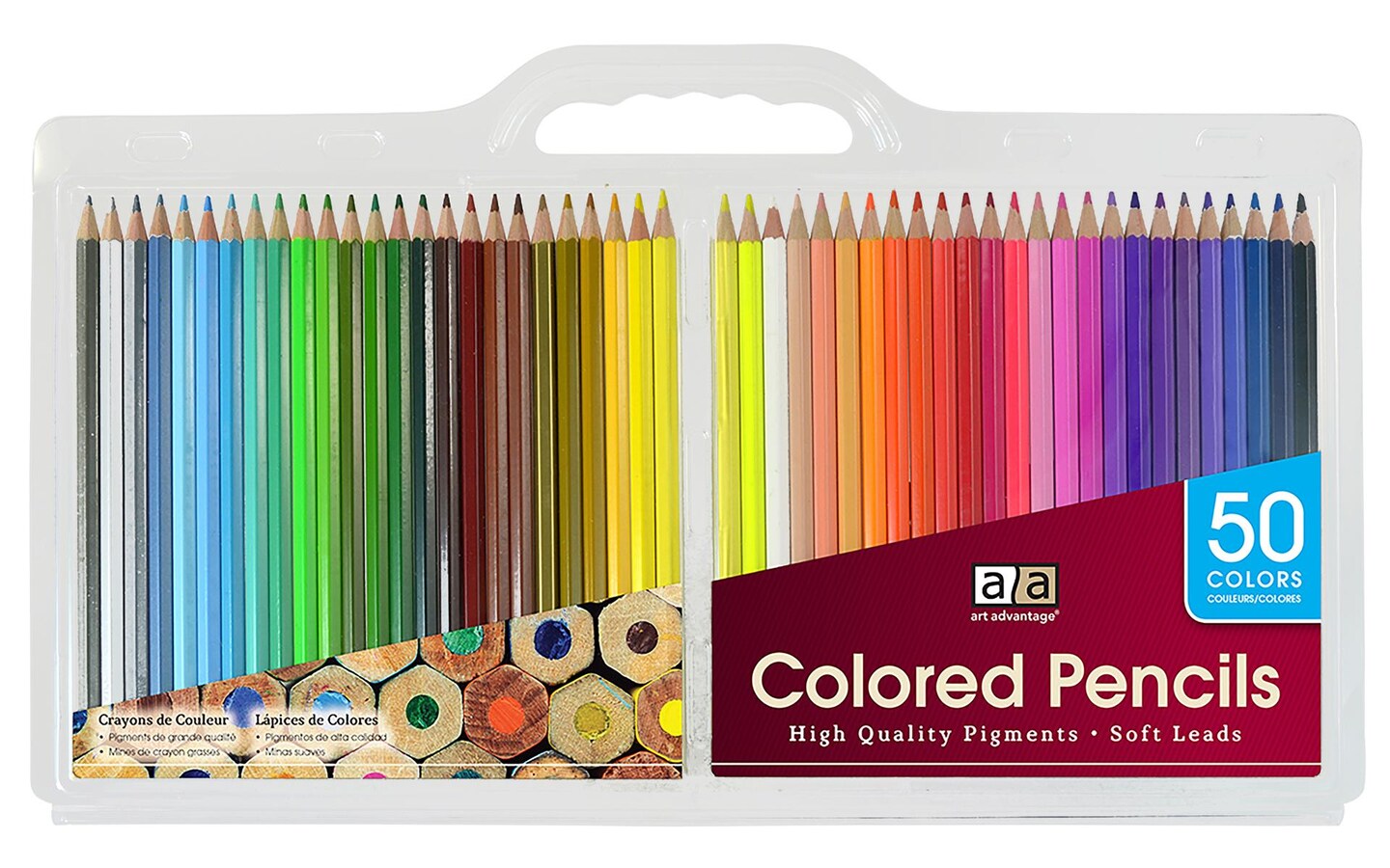 Art Advantage Color Colored Pencil 50 Colors | Michaels