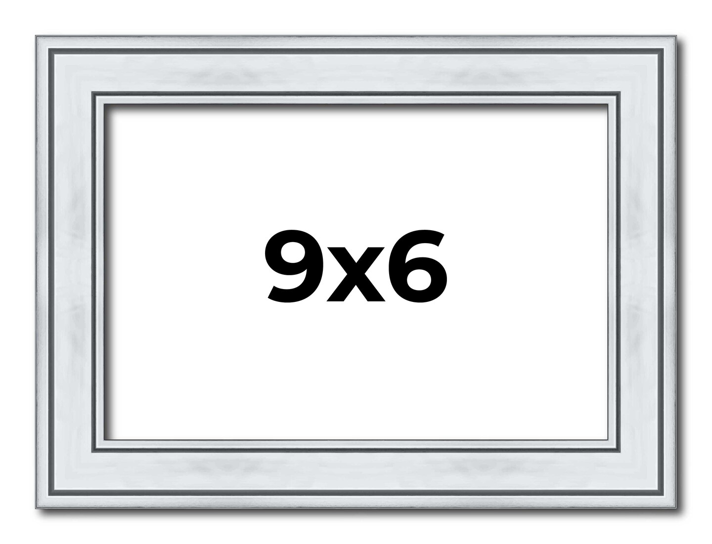 6x9 Classic Picture Frame with UV-Resistant Acrylic & Acid Free Backing ...